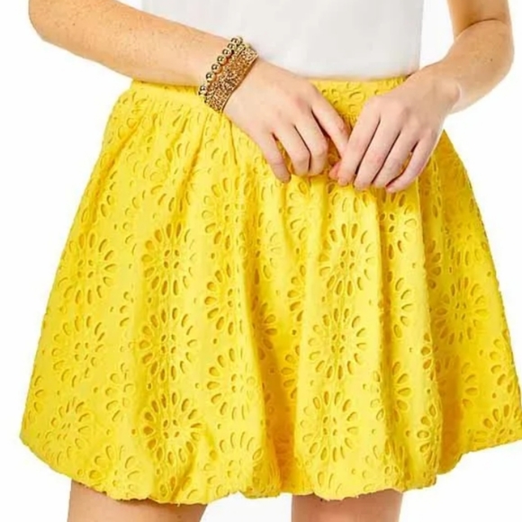 Lilly Pulitzer | Skirts | Lilly Pulitzer Womens Leah Skirt Oversized ...